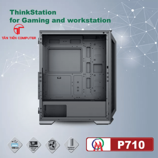 Vỏ Case VSP P710 Full ATX (Mặt Lưới) – Tân Tiến Computer – Vi tính Nha ...