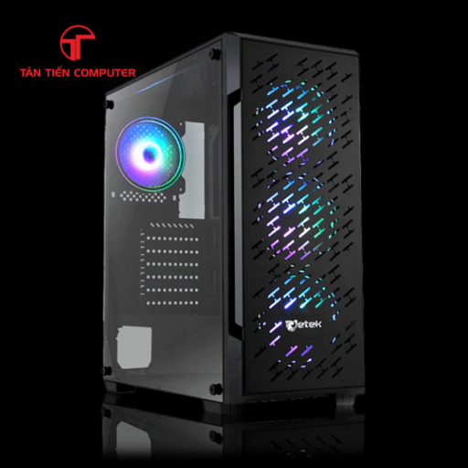 CASE JETEK GAME R22 BLACK – Tân Tiến Computer – Vi tính Nha Trang