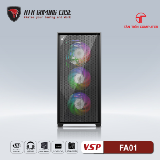 CASE VSP AGRIOS GAMING ATX FA01 – Tân Tiến Computer – Vi tính Nha Trang
