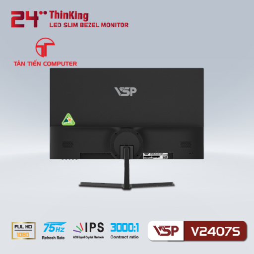 MÀN HÌNH VSP 24IN V2407S IPS PHẲNG 75Hz – Tân Tiến Computer – Vi tính ...